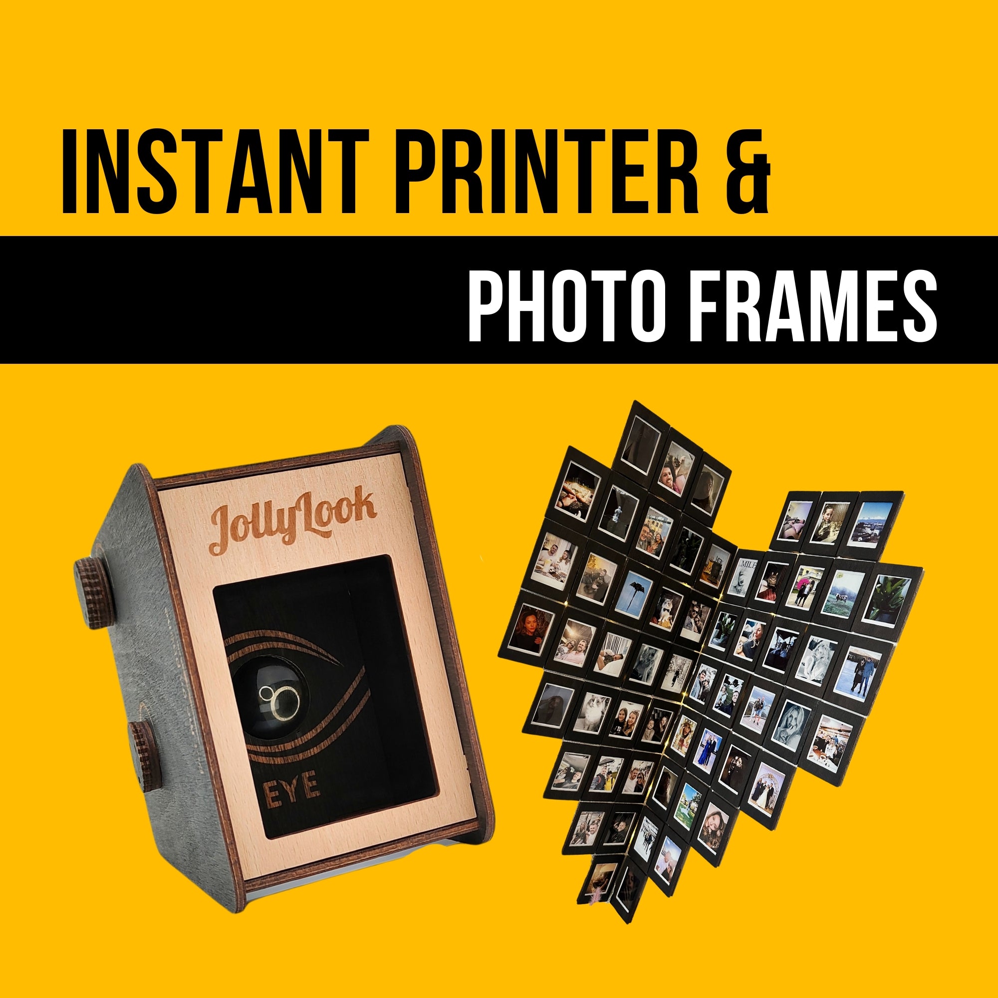 Smartphone Instant Photo Printer & Photo Frames – Jollylook