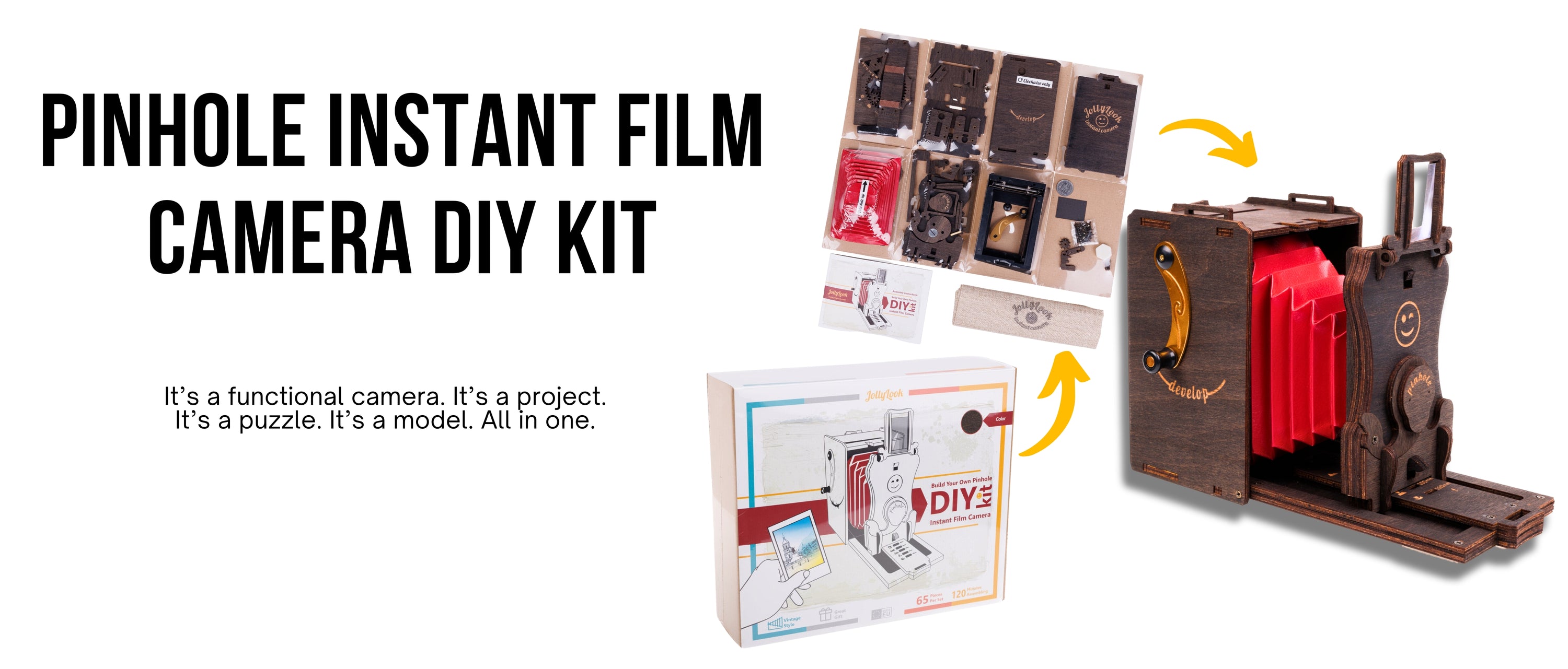 Instant Film Camera, Printer & Frames - Vintage style gift | Jollylook