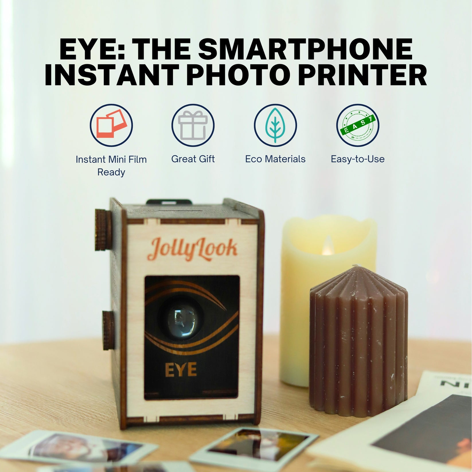 EYE: The Smartphone Instant Photo Printer. – Jollylook