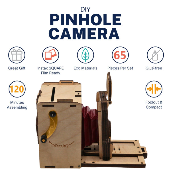 DIY Pinhole SQUARE Instant Film Camera Kit for Self Assembly – Jollylook